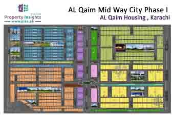 Layout plan / Siteplan Map of Al Qaim Midway City Phase II Al Qaim ...