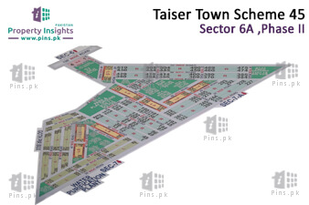 Layout plan / Siteplan Map of Sector 95 Taiser Town Phase II Scheme 45 ...