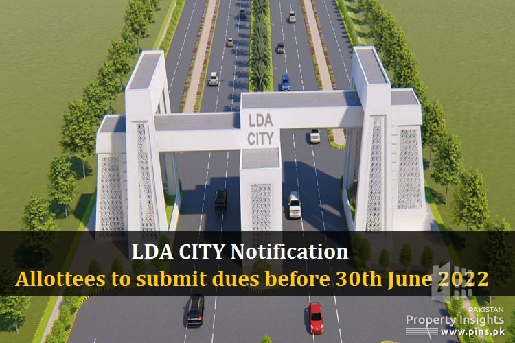 Allottees of LDA City received a last notification to submit any ...