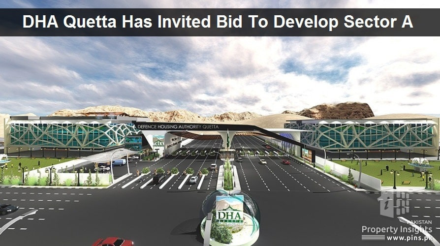 Bids For The Development Of Sector A has been invited by DHA Quetta ...