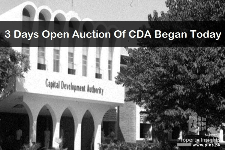 The three-day open auction of CDA began today. - Real Estate Updates ...