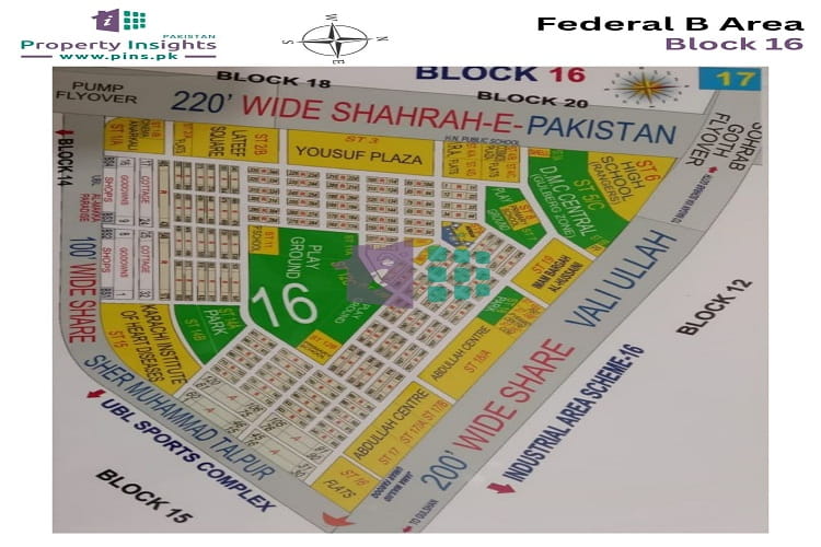 About FB Area Block-16, Property for Sale, Price, Maps & News