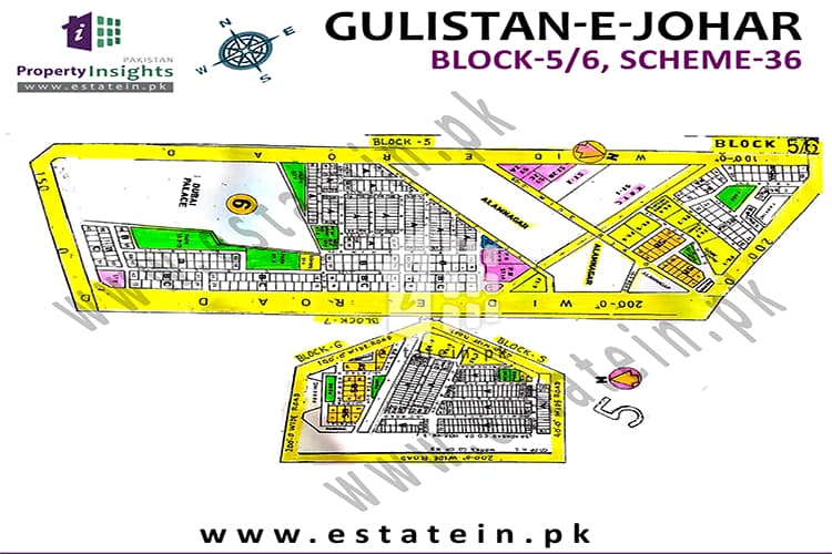 About Gulistan-e-Johar Block-5, Property for Sale, Price, Maps & News