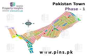 View High Resolution Project / Society Maps / Siteplan of Korang Town ...