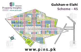 View High Resolution Project / Society Maps / Siteplan of Gohar Villas ...