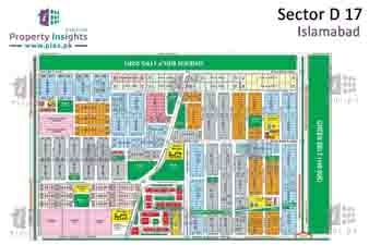 View High Resolution Project / Society Maps / Siteplan of Sector D-12 ...