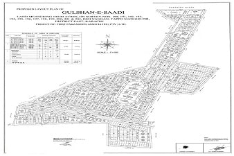 View High Resolution Project / Society Maps / Siteplan of Gohar Villas ...