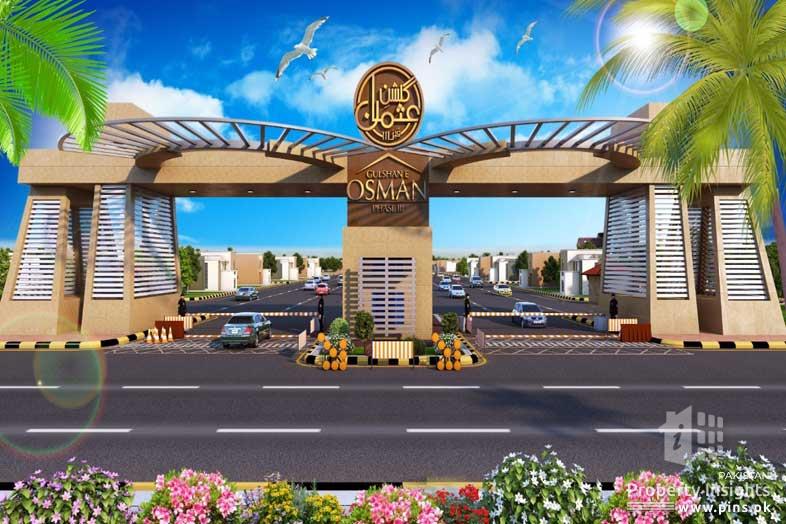 120 Yards Plot Gulshan e Usman Phase 3 Plot for Sale in Karachi