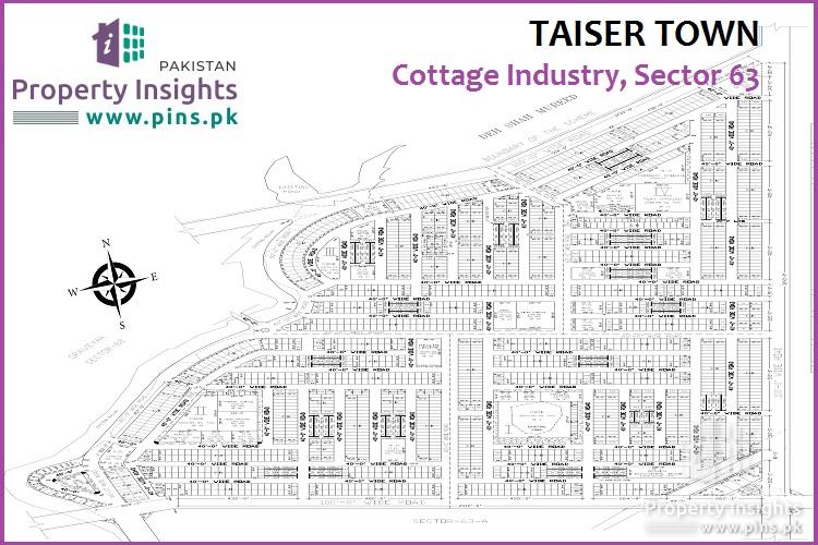 120 yards plot for sale in Cottage Industry Plot for Sale in Karachi
